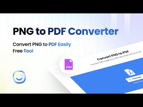 PNG to PDF Converter: Convert PNG to PDF Easily (Free Tool)