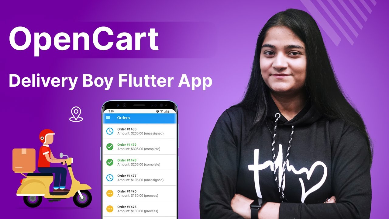 OpenCart Delivery Boy App - Frontend Configuration