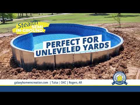 Stealth Semi In Ground Pools @ Galaxy Home Recreation