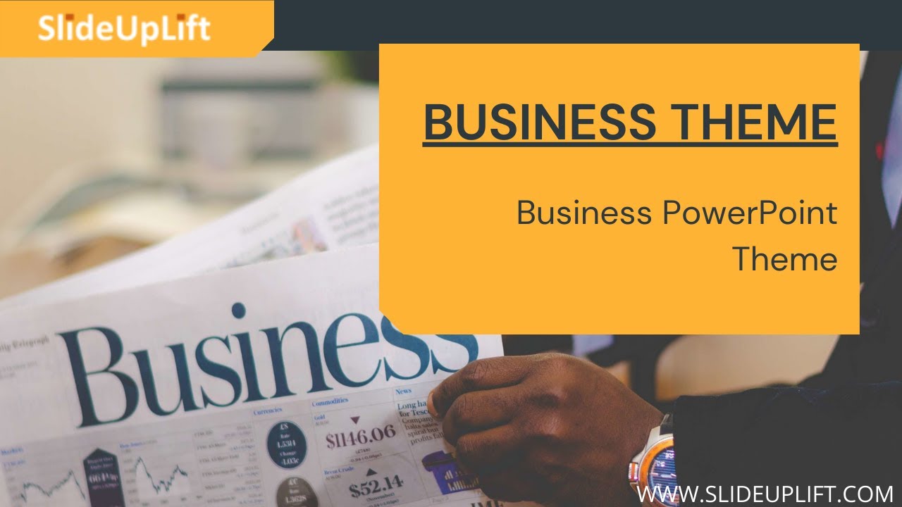 PowerPoint Theme For Business Professionals | Business Themes