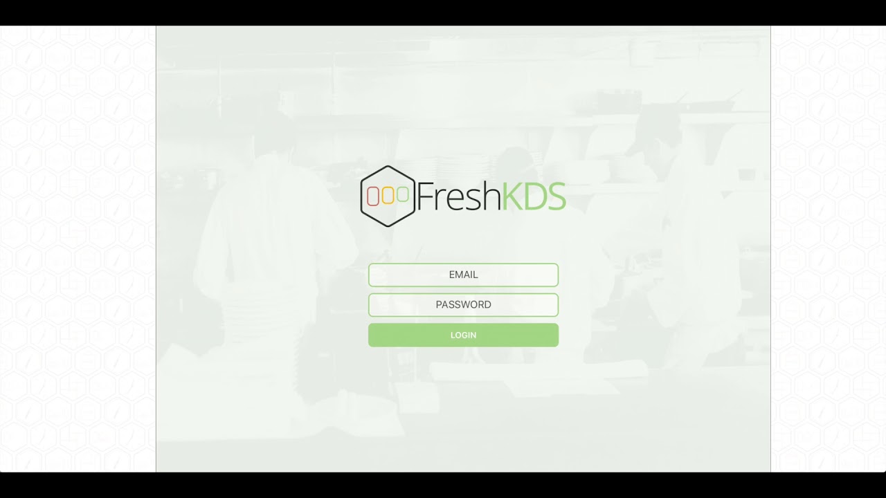 Fresh KDS Quickstart Guide - Setting Up the App