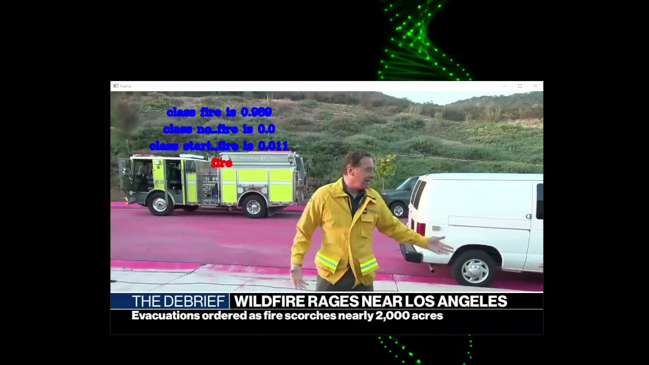 Fire classification on video