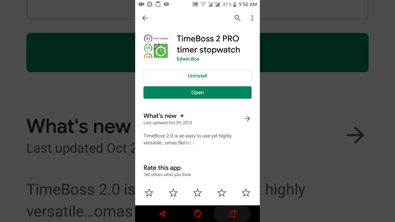 TimeBoss 2 Pro timer Stopwatch |Tester |Berbothie |Android application