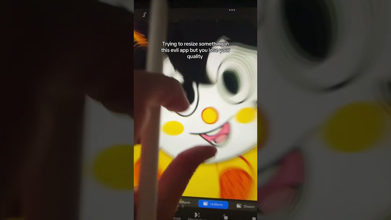 Procreate please just add vector already #artvlog #animation #ocart #jokes