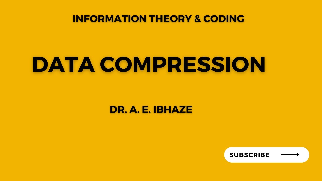 LECTURE 003   Data Compression #lecture #new #informationtheory #coding #engineering