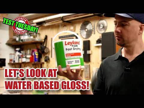 Water Based vs Oil Based White Gloss Paint, which is best?
