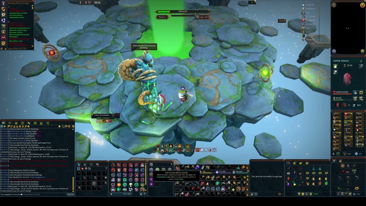 4k Telos melee