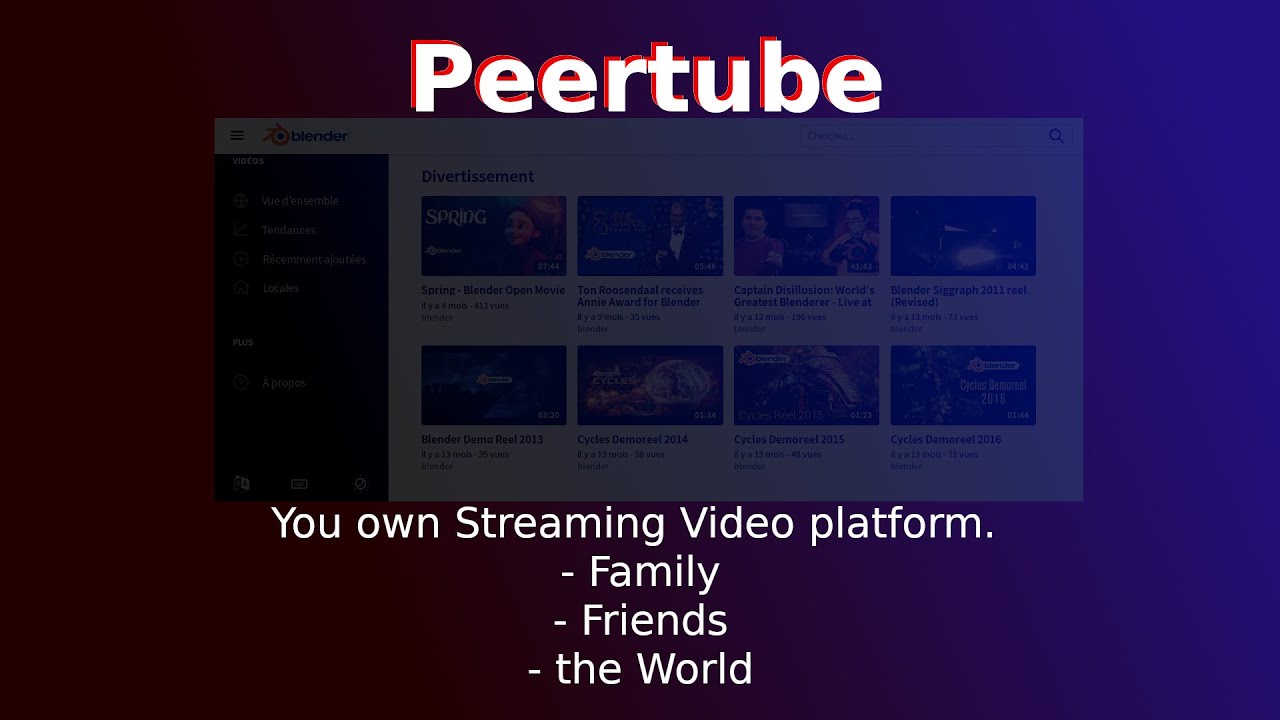 Peertube - Open Source, Federated, Video Streaming!