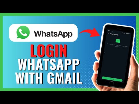 How to Login WhatsApp with Gmail 2024!