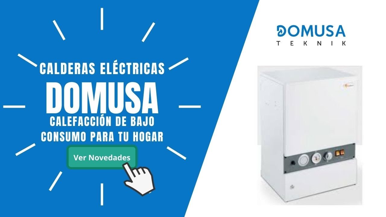 🥇CALDERA ELÉCTRICA DOMUSA | Precios y Ofertas!!!🔥