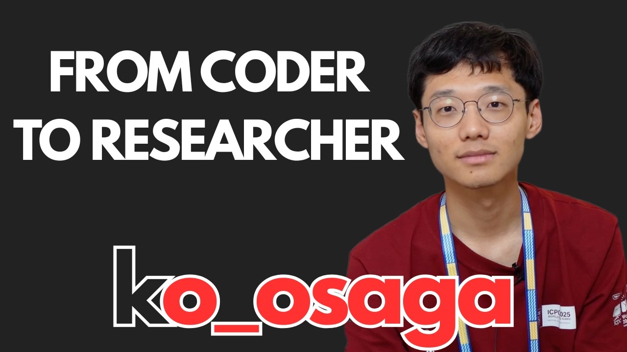 From Competitive Programming to Algorithm Research | Jaehyun Koo (ko_osaga)