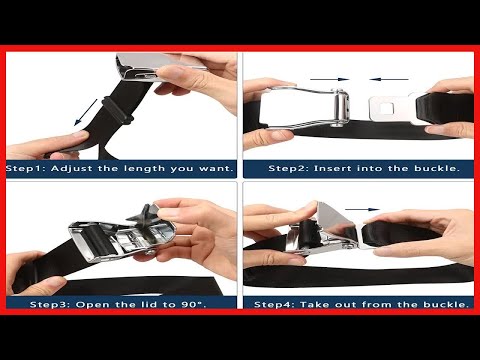 Great product - Airplane Seat Belt Extender Adjustable 7-35'' Universal Airline Seatbelt Extenders