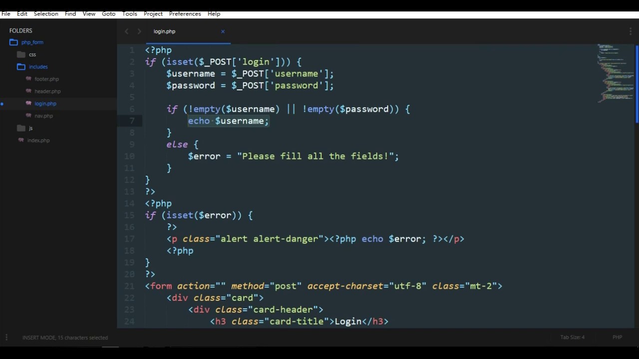 PHP,Mysql,Bootstrap,Form validation 12