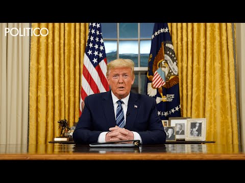 Trump announces 30-day suspension of travel from Europe