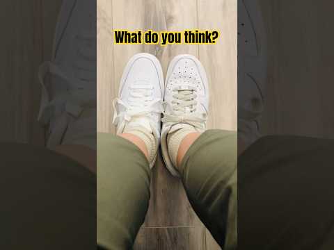 Nike Gamma Force vs Air Force 1, a mini comparison review