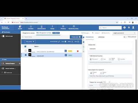 How to use IBM WatsonX integration with Workload Automation