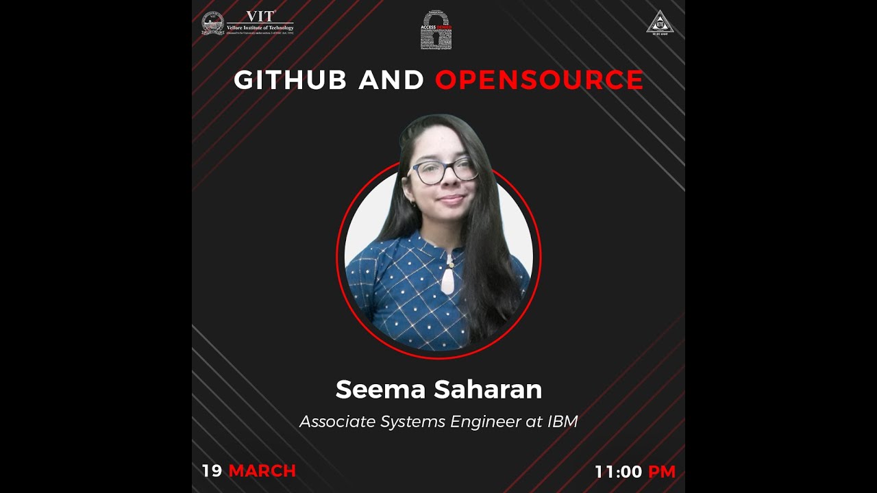 GitHub and Open Source: What's in it for you| Seema Saharan|AccessDenied'21