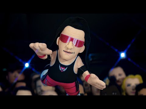 Bleacher Creatures WWE Legend Bret "The Hit Man" Hart 10" Plush Figure