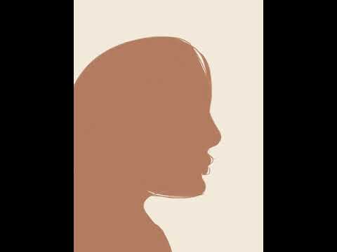 Woman's silhouette