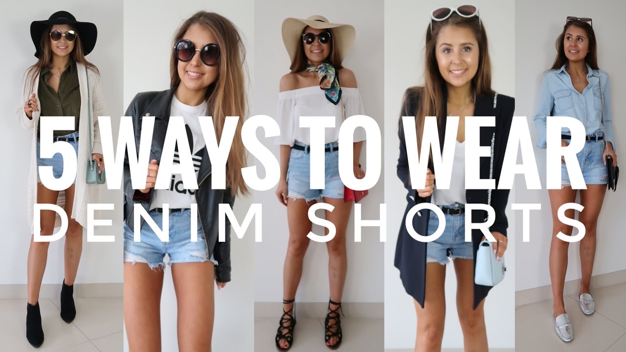 5 Ways to Wear Denim Shorts