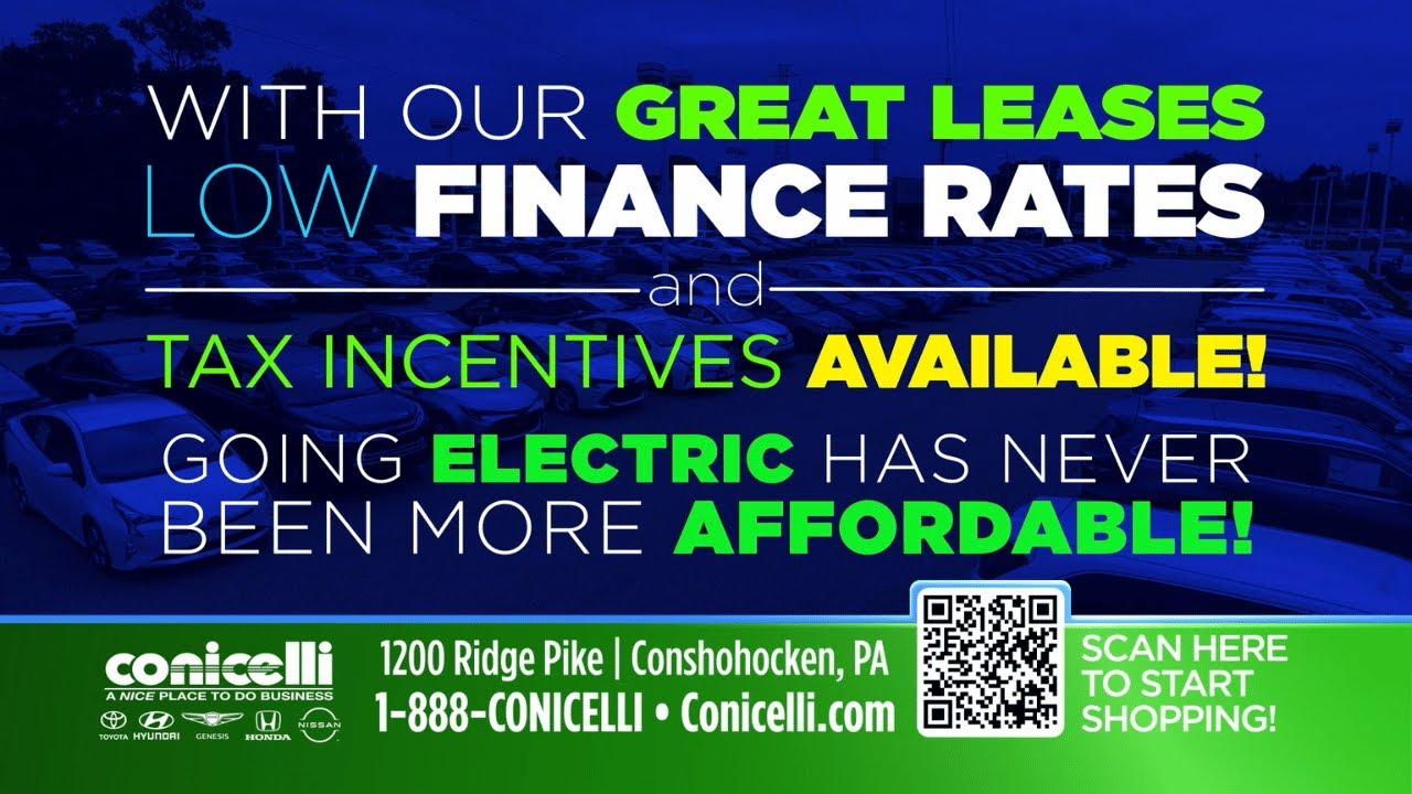 🌿 Go Green! Explore 400+ Electric & Hybrid Models at Conicelli Autoplex in Conshohocken!