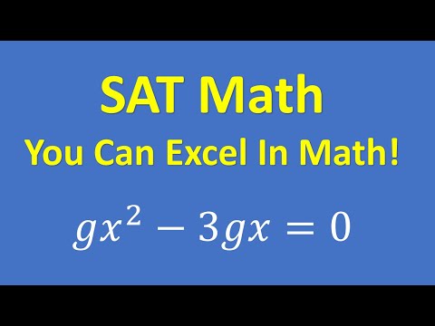 SAT Math – You Can Do Great In 2020!!