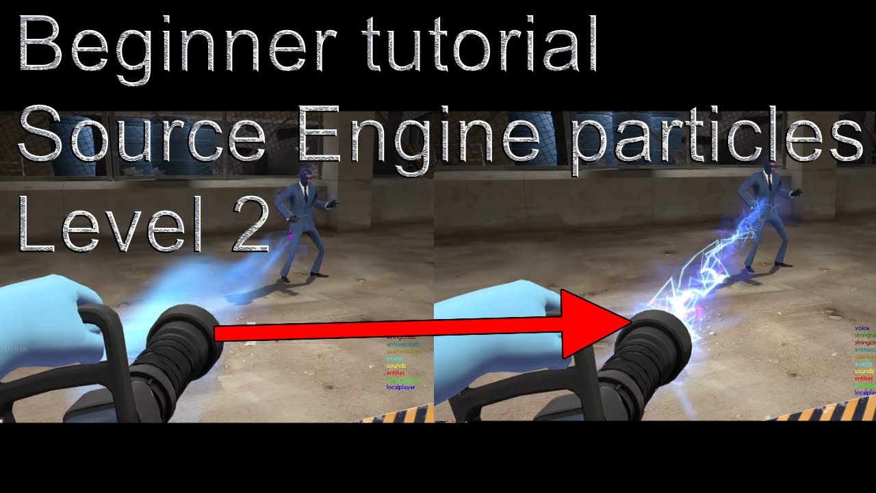 Beginner tutorial - Source Engine particles Level 2[Particle replacement]