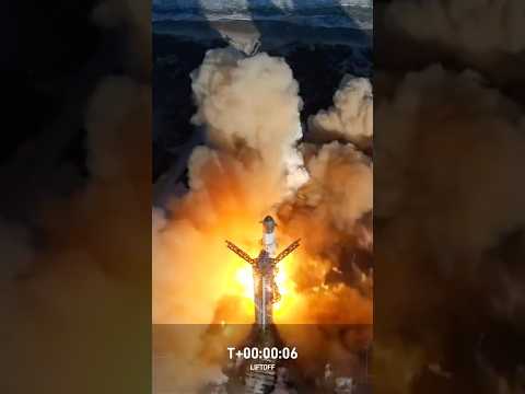 LIFTOFF! SpaceX Starship Flight 7