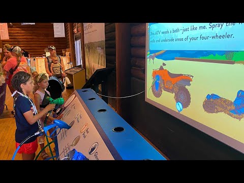 MN DNR Invasive Species Interactive at State Fair