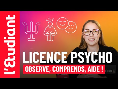 Licence Psycho : débouchés, matières, Parcoursup – l'Etudiant