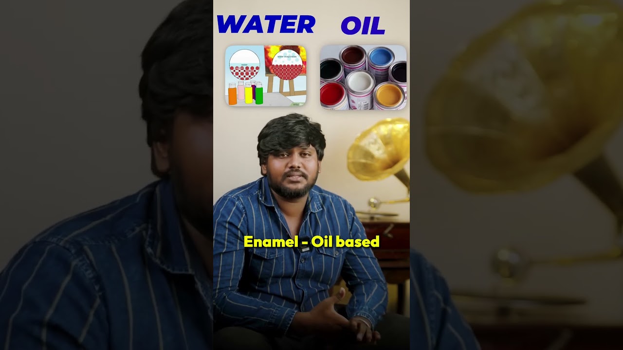 Wall Painting Tips 🎨 What Paints to Use and Why ✅ #learnart #artist #wallpainting #education  #tips