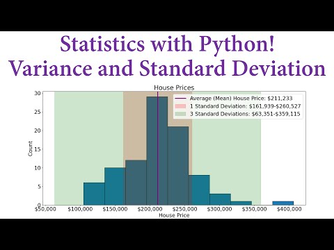 How to find mean mode median variance standard deviation using python ...