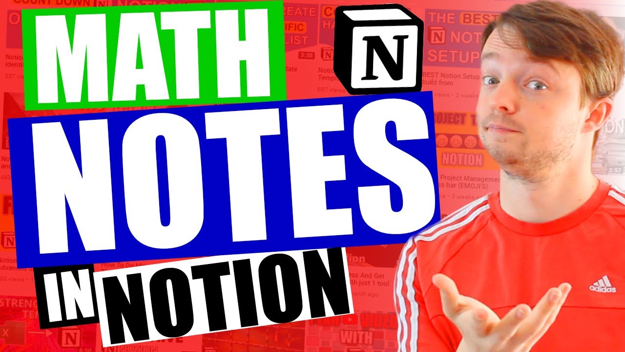 Notion Math Notes with Inline Math equations