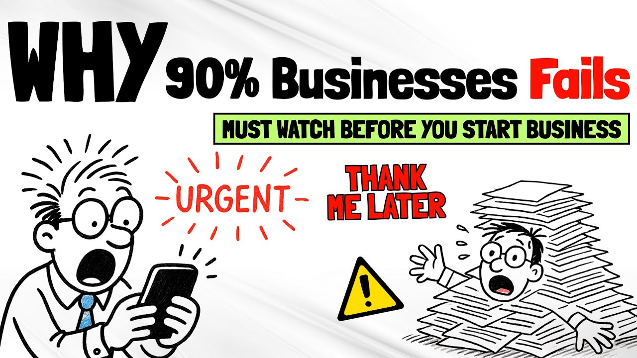 Why 90% Businesses Fail in The First 3 Years