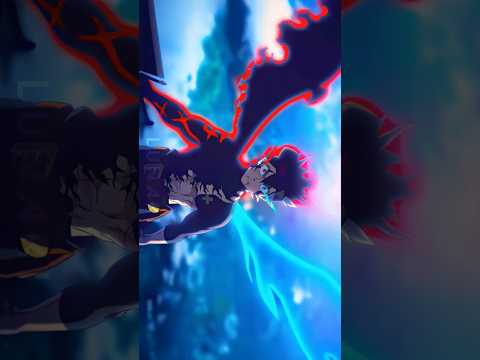 Asta Demonic Angel Form Vs Wizard King Conrad 😈 #blackclover #asta #animeedit