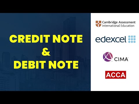Credit Note vs Debit Note