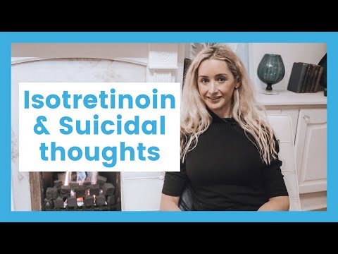 Psychologist discusses Isotretinoin side effects | Accutane Roaccutane & suicidal thoughts, low mood