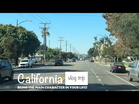 California Vlog Trip! 5 Main Character Tips! Visiting Universal Studios, A Titanic Set, And UCLA.