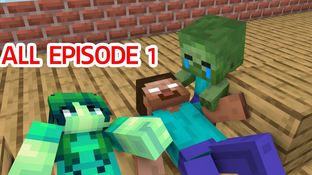 Season 1 All Episode - Minecraft Animation
