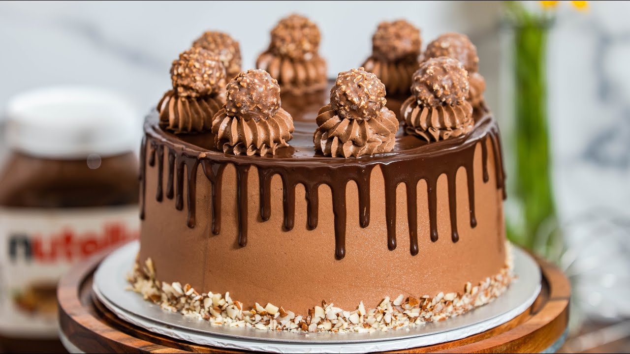 Moist Nutella Chocolate Cake Recipe