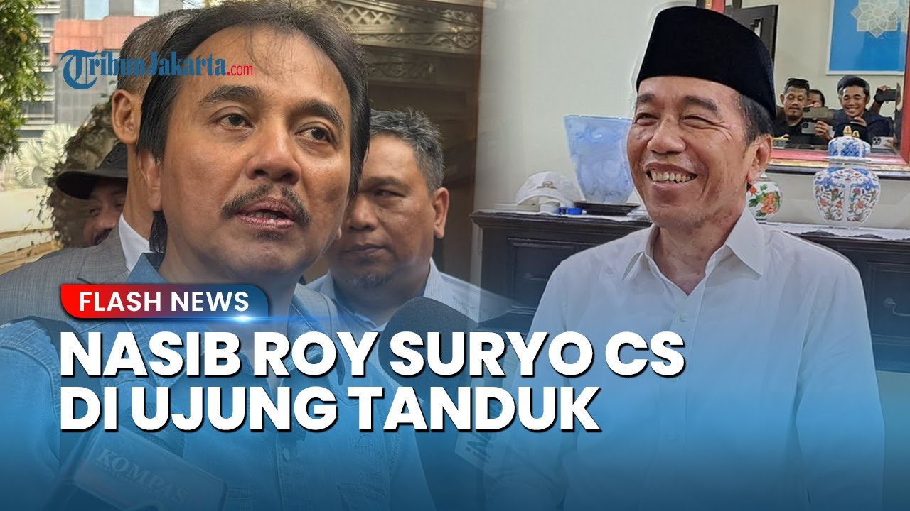 Nasib Roy Suryo Cs Tak Selamat? Jokowi Tolak Damai Meski Ijazah 'Asli', Proses Hukum Tetap ...