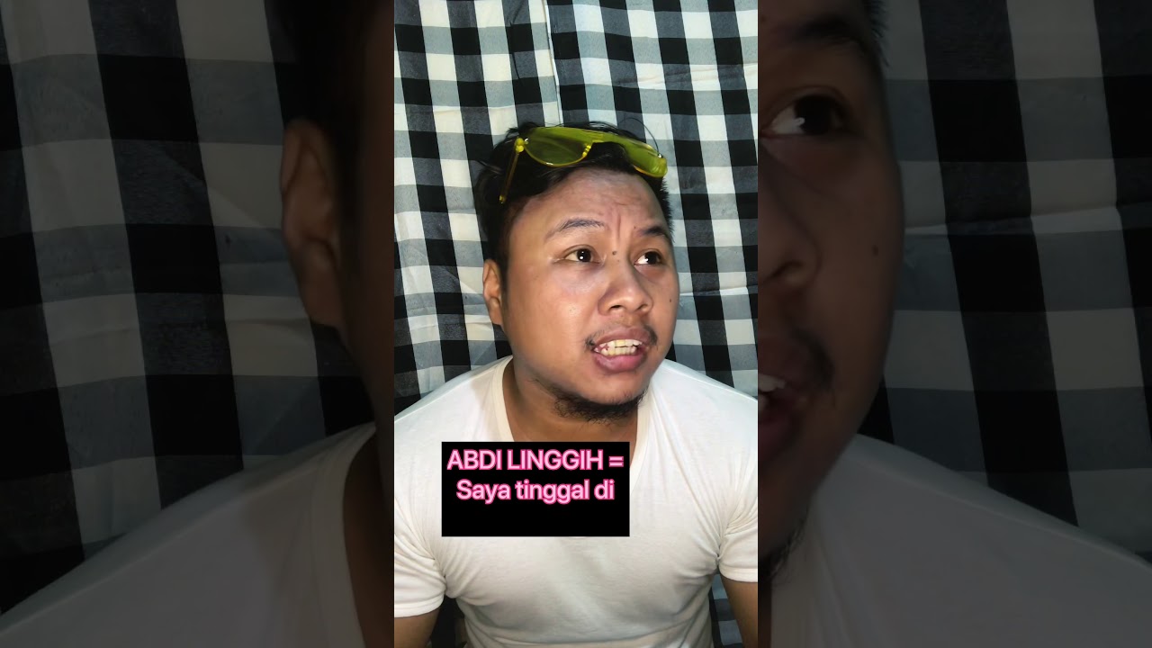 BELAJAR BAHASA SUNDA HALUS PART 1