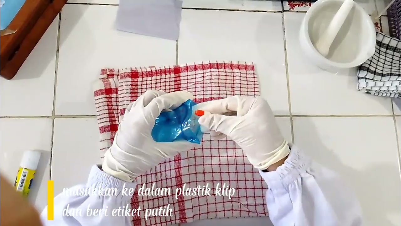 Praktikum ilmu resep (Simulasi pelayanan farmasi di apotek) 