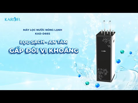 Máy lọc nước nóng lạnh Karofi KAD-D66S