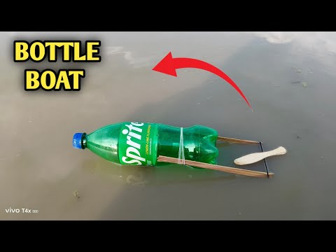 World Simplest Water Bottle Boat
