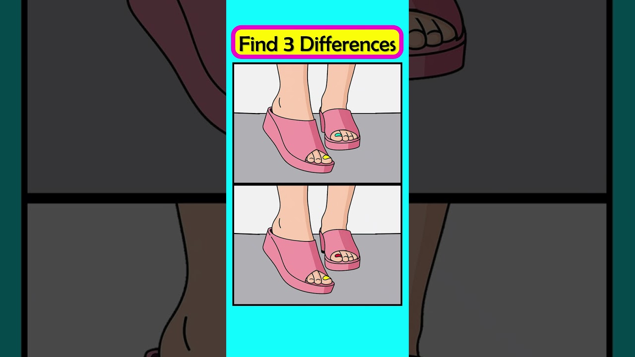 find 3 differences - wedges #127 #find #spot