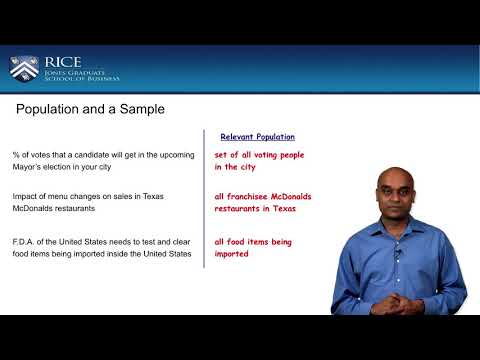 Population and Sample data - Basic Data Descriptors, Statistical Distributions, and Application to