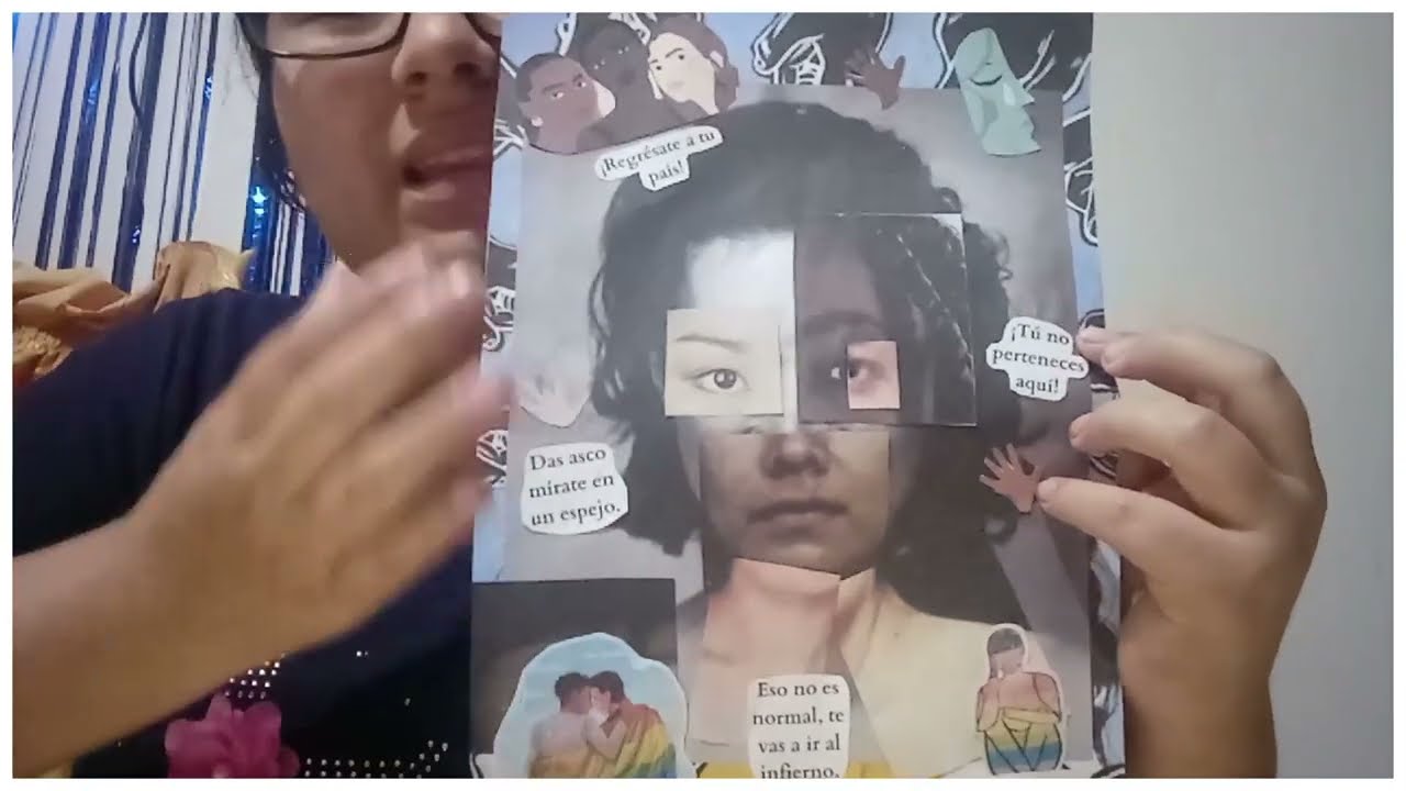Collage sobre la discriminación   Emperatriz Máxima Fernández Talaverano