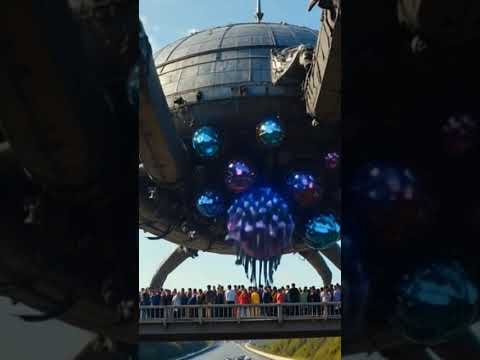 Ufo unloads hundreds of Aliens!