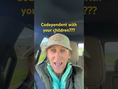 Do not be emotionally connected with your children. Codependency is not good for you or them!